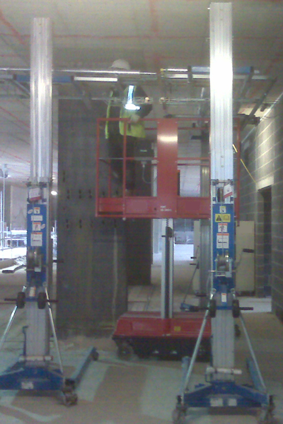 The Bravi Leonardo is a 4.9m lightweight access platform for working at ...