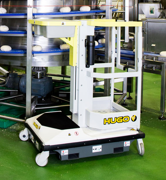 Hugo lift a push-around vertical mast lift for general work at height